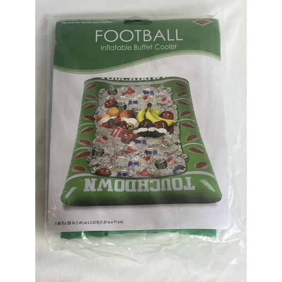 BEISTLE | Other | Beisle Football Inflatable Buffet Cooler Green New ...